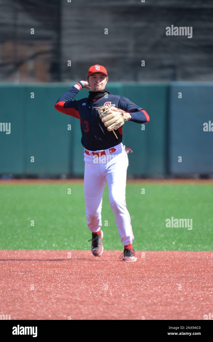 St. John's University Redstorm infielder Ryan Markey (3) during game ...