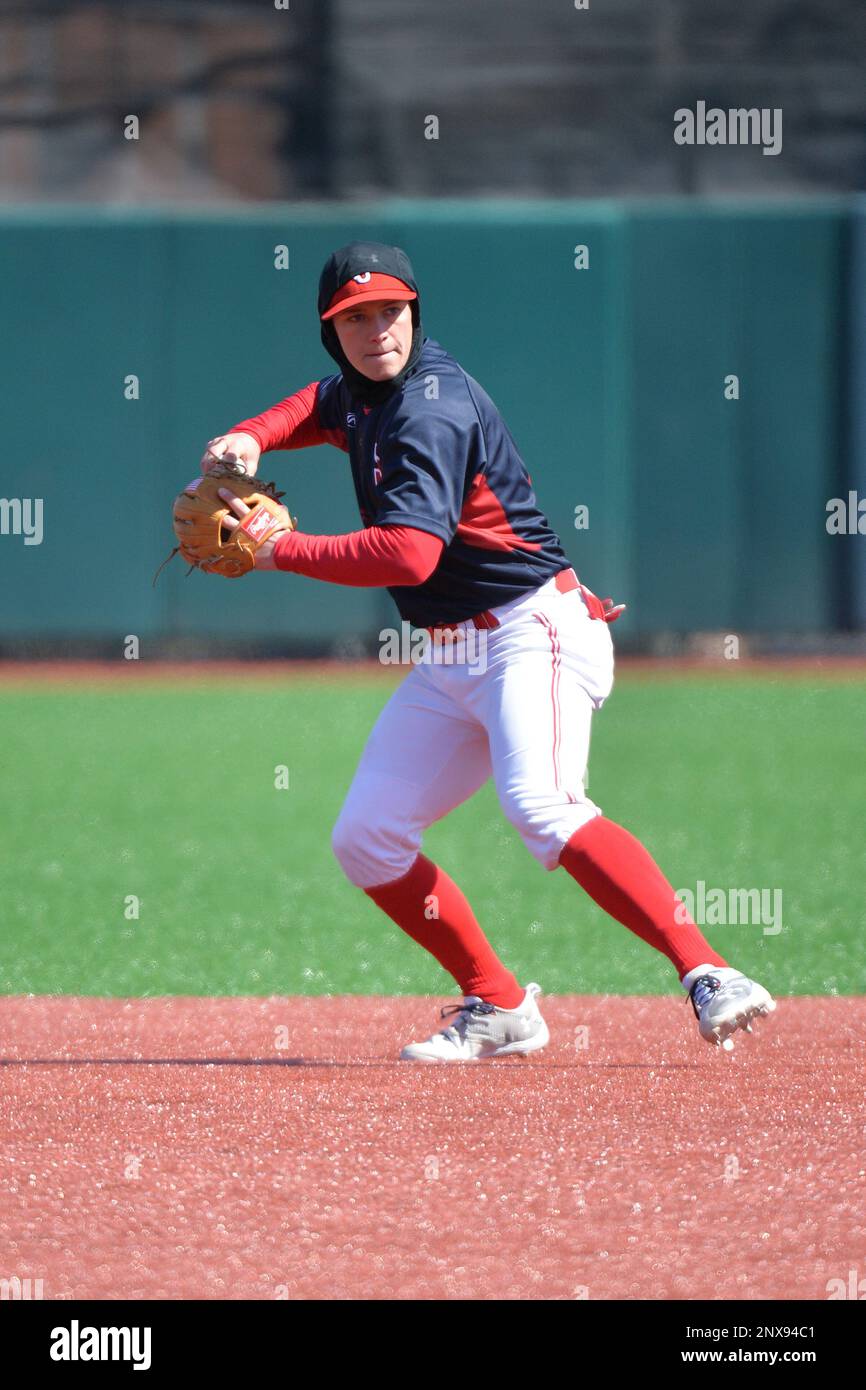 St. John's University Redstorm infielder Josh Shaw (2) during game ...