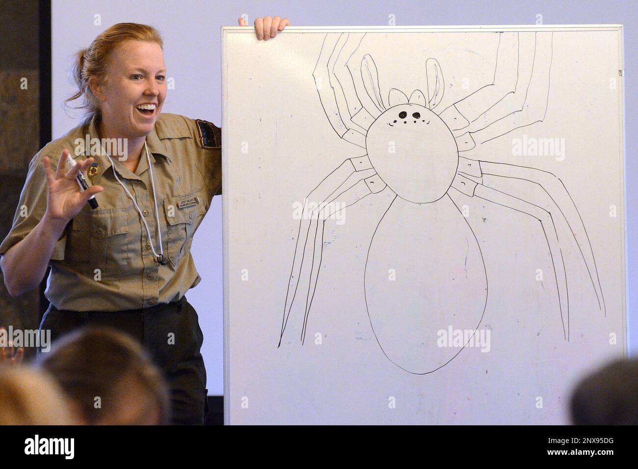 Jody Heaston, Division Volunteer Coordinator for the Indiana Department ...