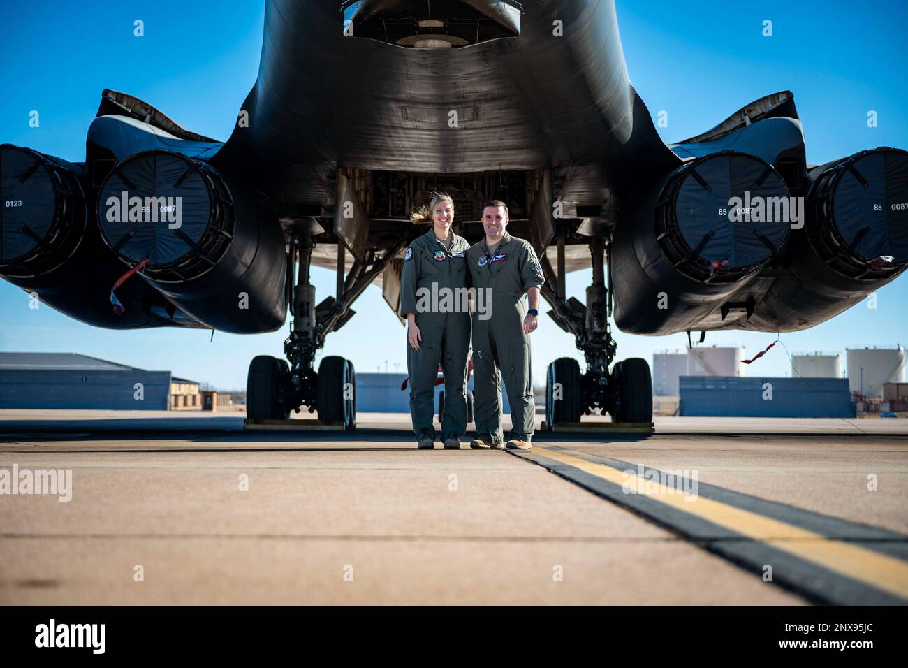 U.S. Air Force Maj. Lauren Olme, 77th Weapons Squadron assistant ...
