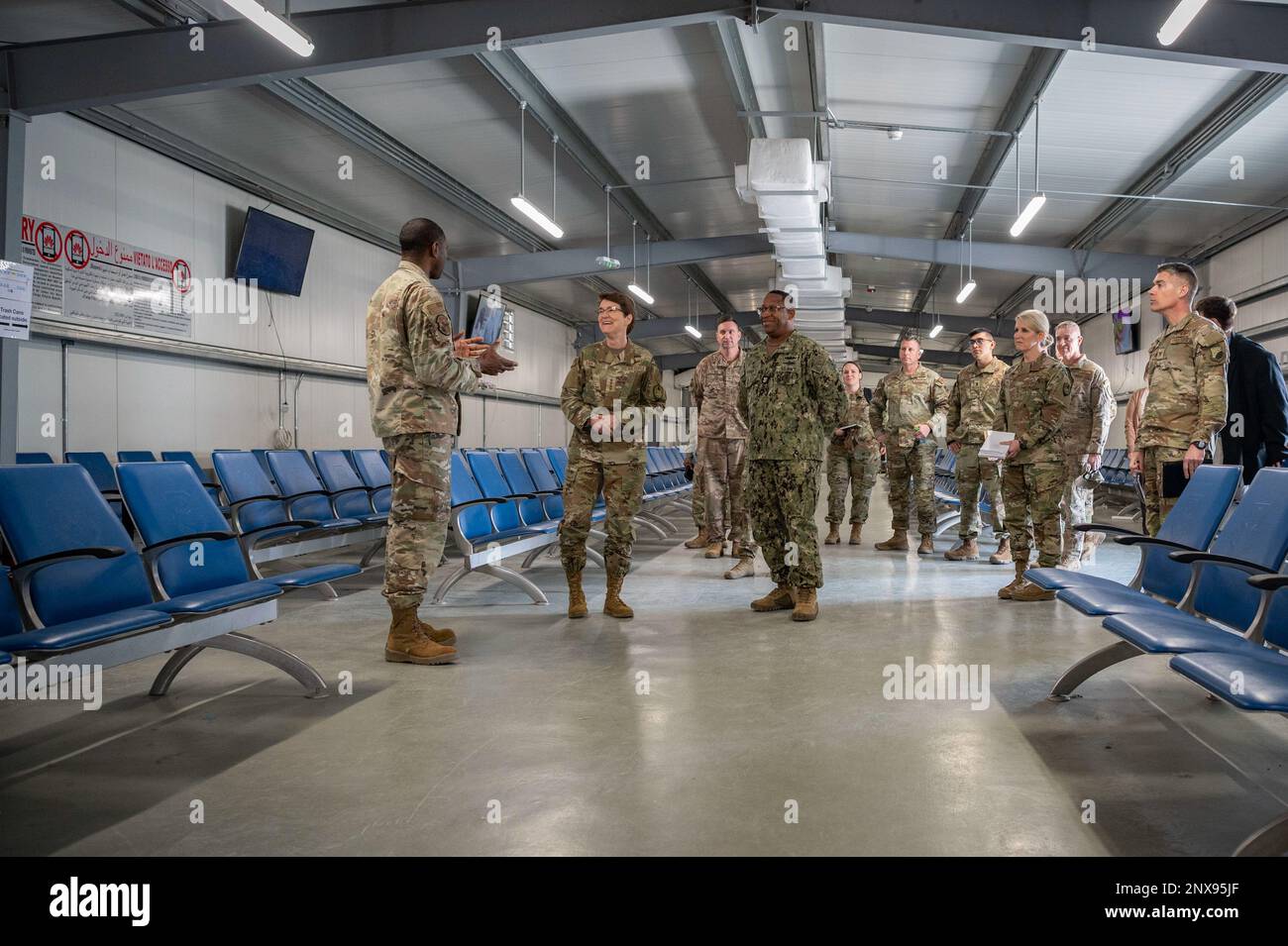U.S. Air Force Gen. Jacqueline D. Van Ovost, U.S. Transportation ...
