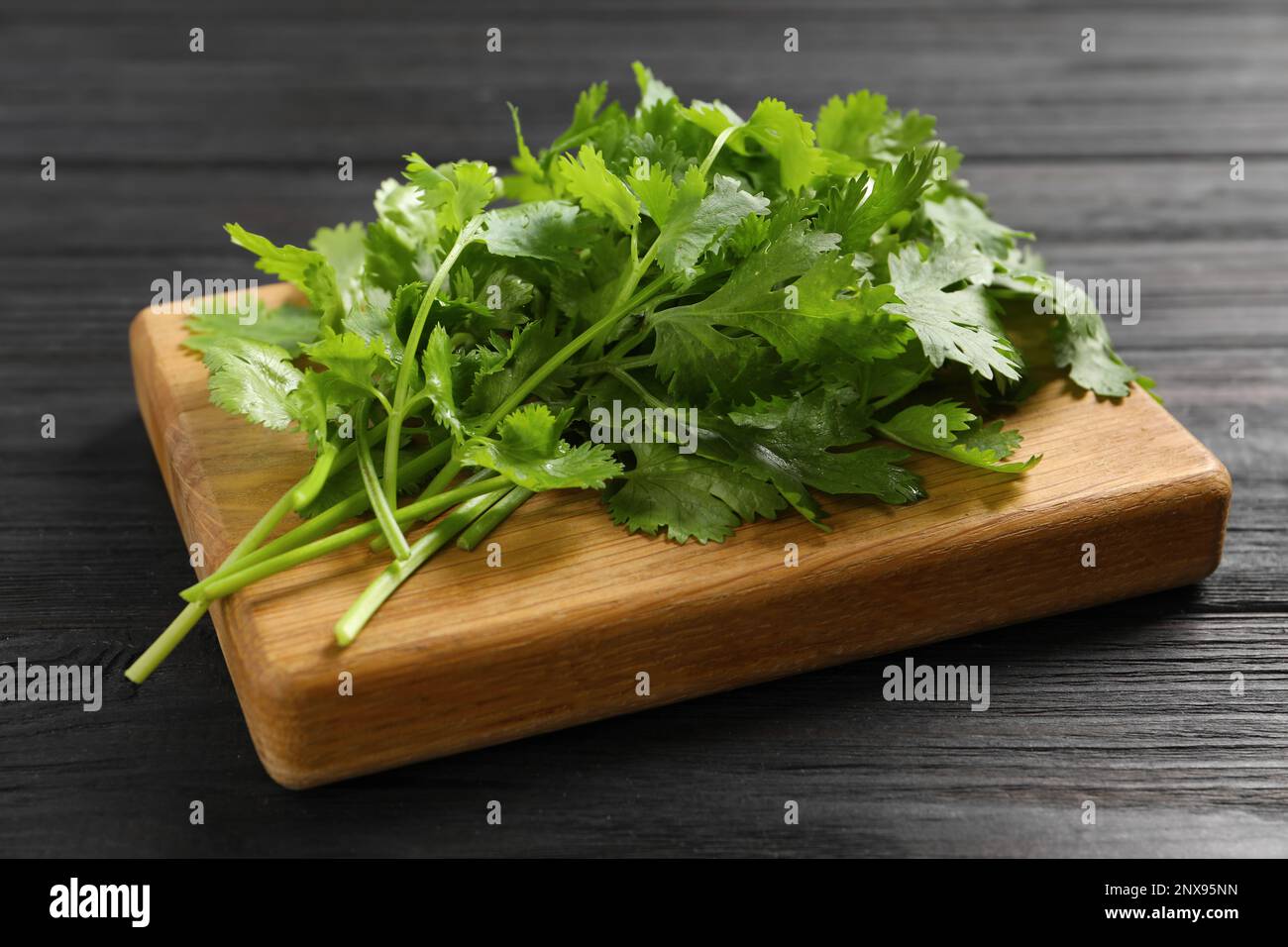Black cilantro leaf hi-res stock photography and images - Alamy