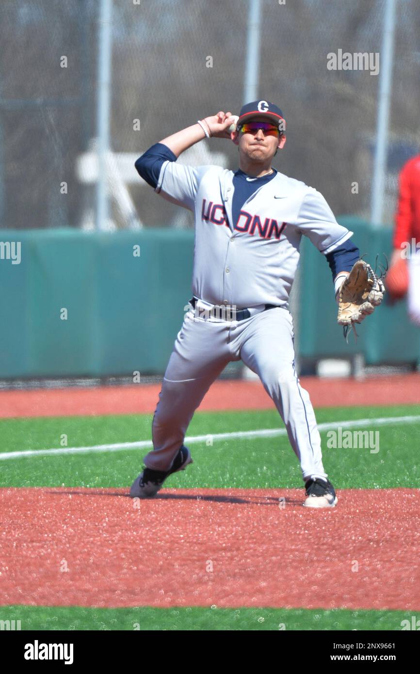 University of Connecticut Huskies infielder Christian Fedko (7) during ...