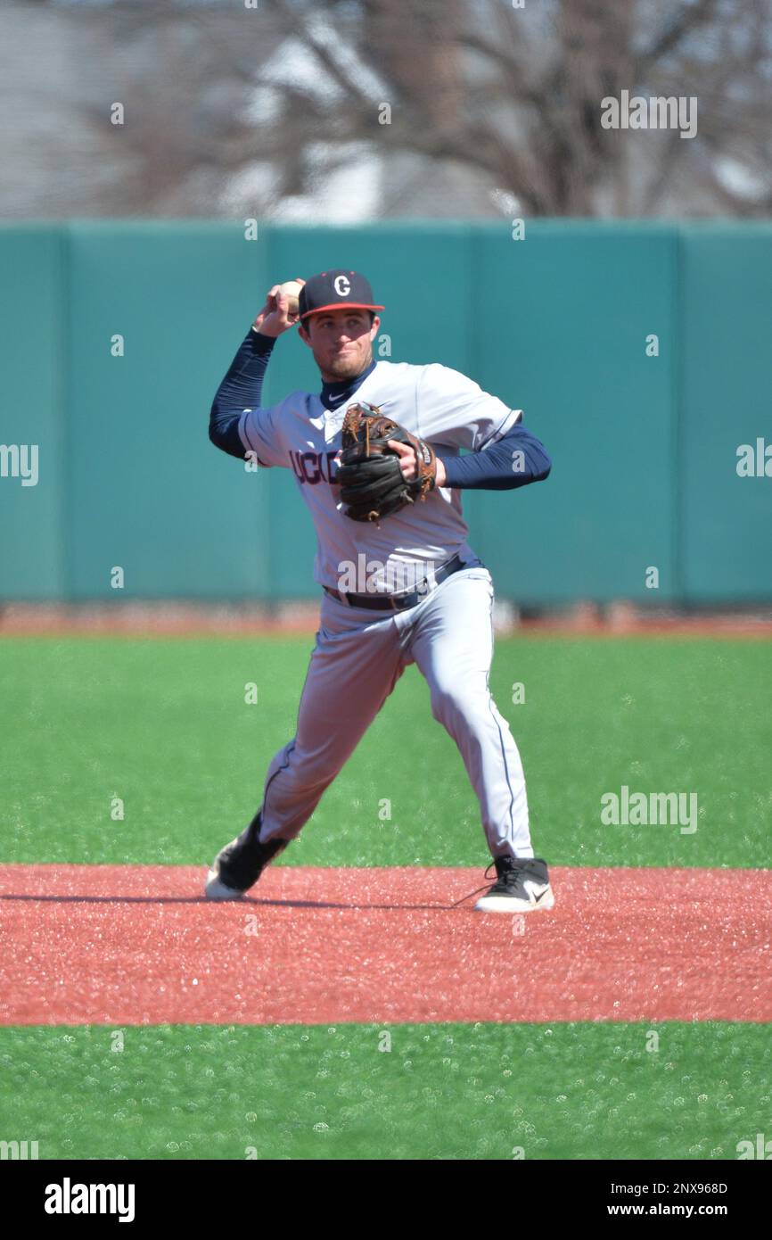 University of Connecticut Huskies infielder Anthony Prato (1) during ...