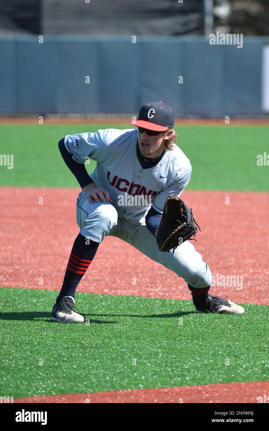 University of Connecticut Huskies infielder Chris Winkel (11) during ...