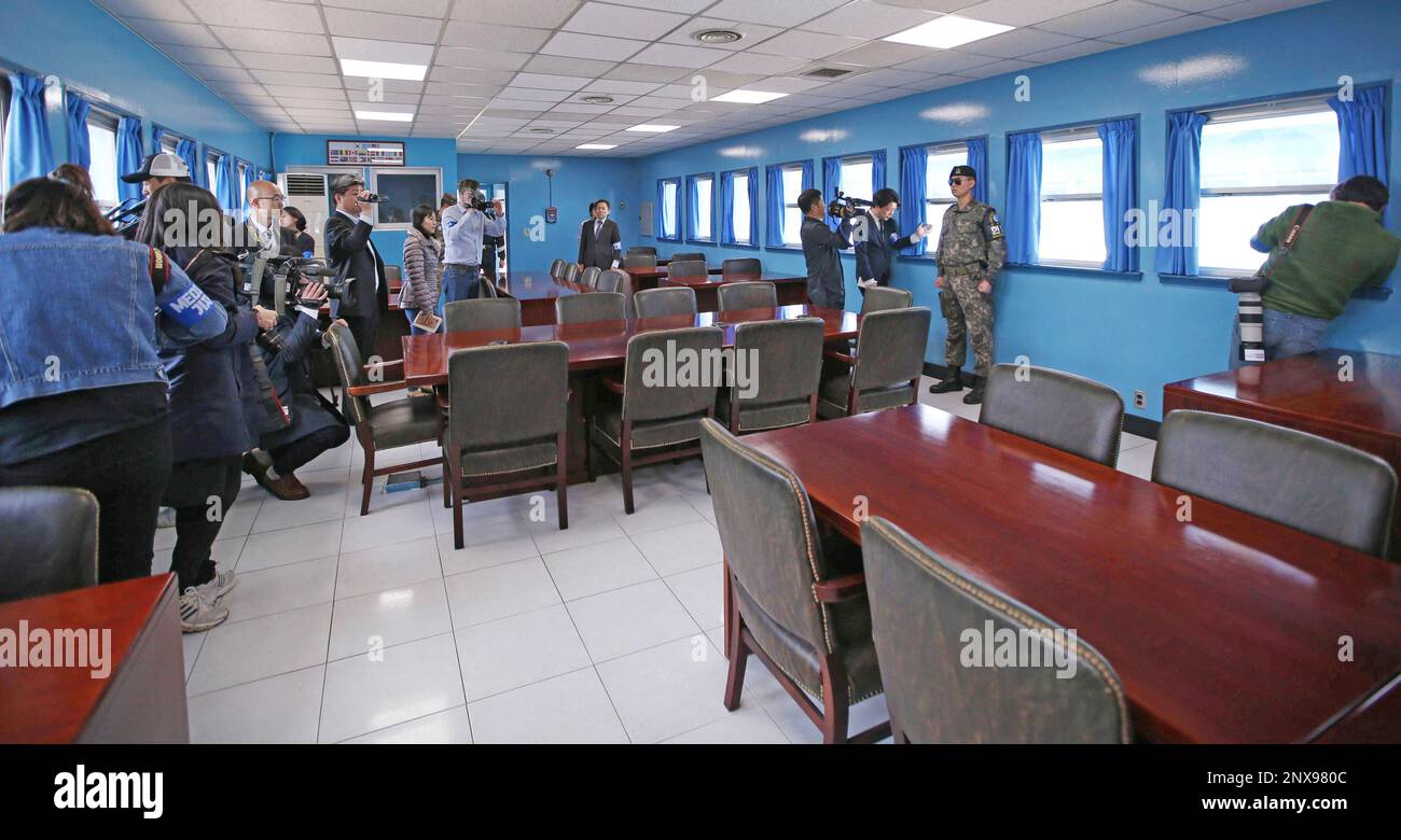 The U.N. Command Military Armistice Commission meeting room is opened ...