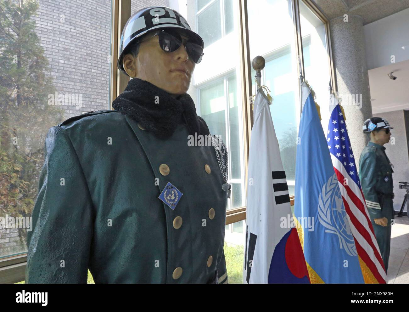 The JSA Visitor center is opened to media in Panmunjom, Paju City ...