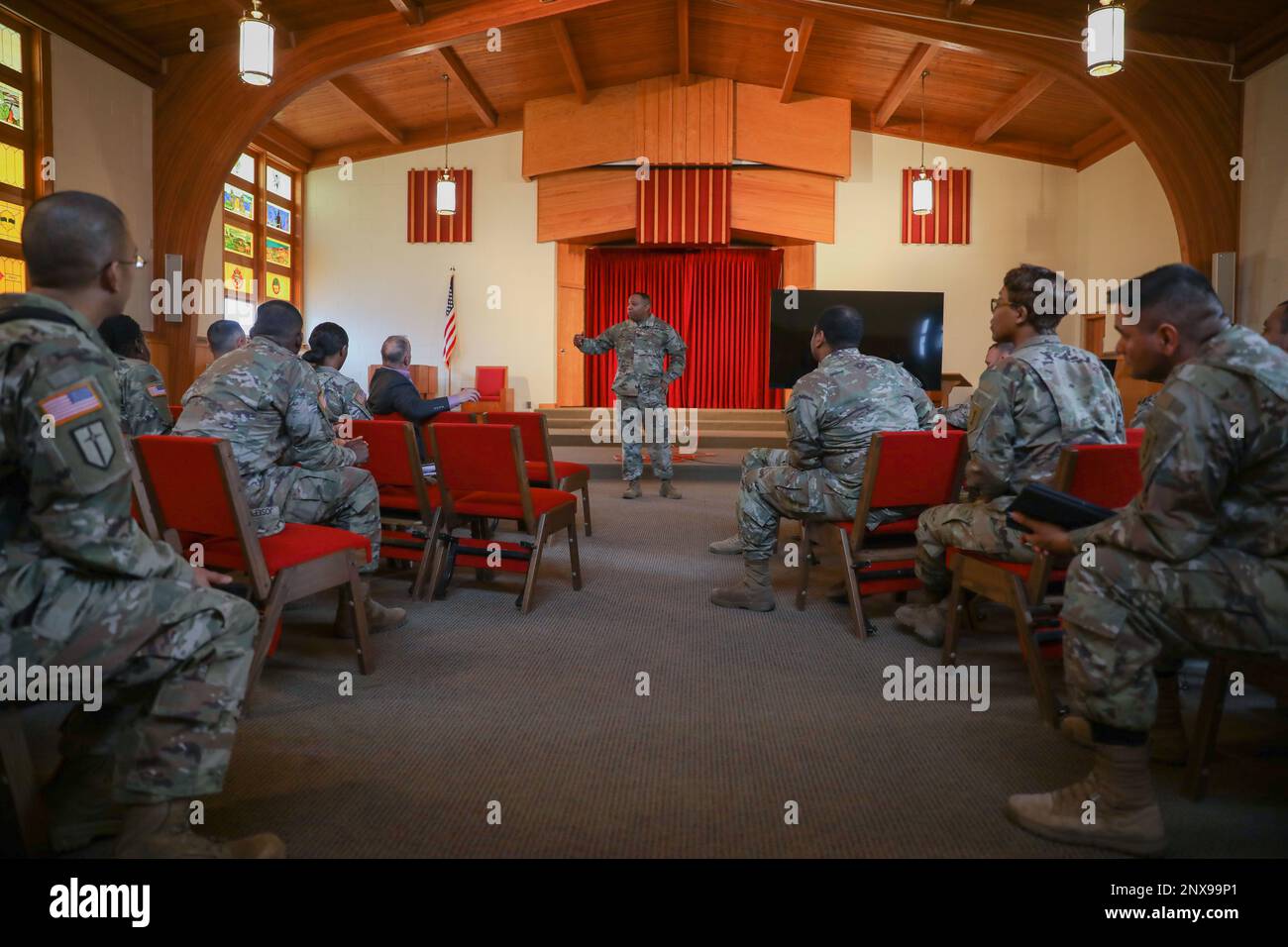 U.S. Army Sgt. Maj. Darnell Cabell, the sergeant major of U.S. Army ...