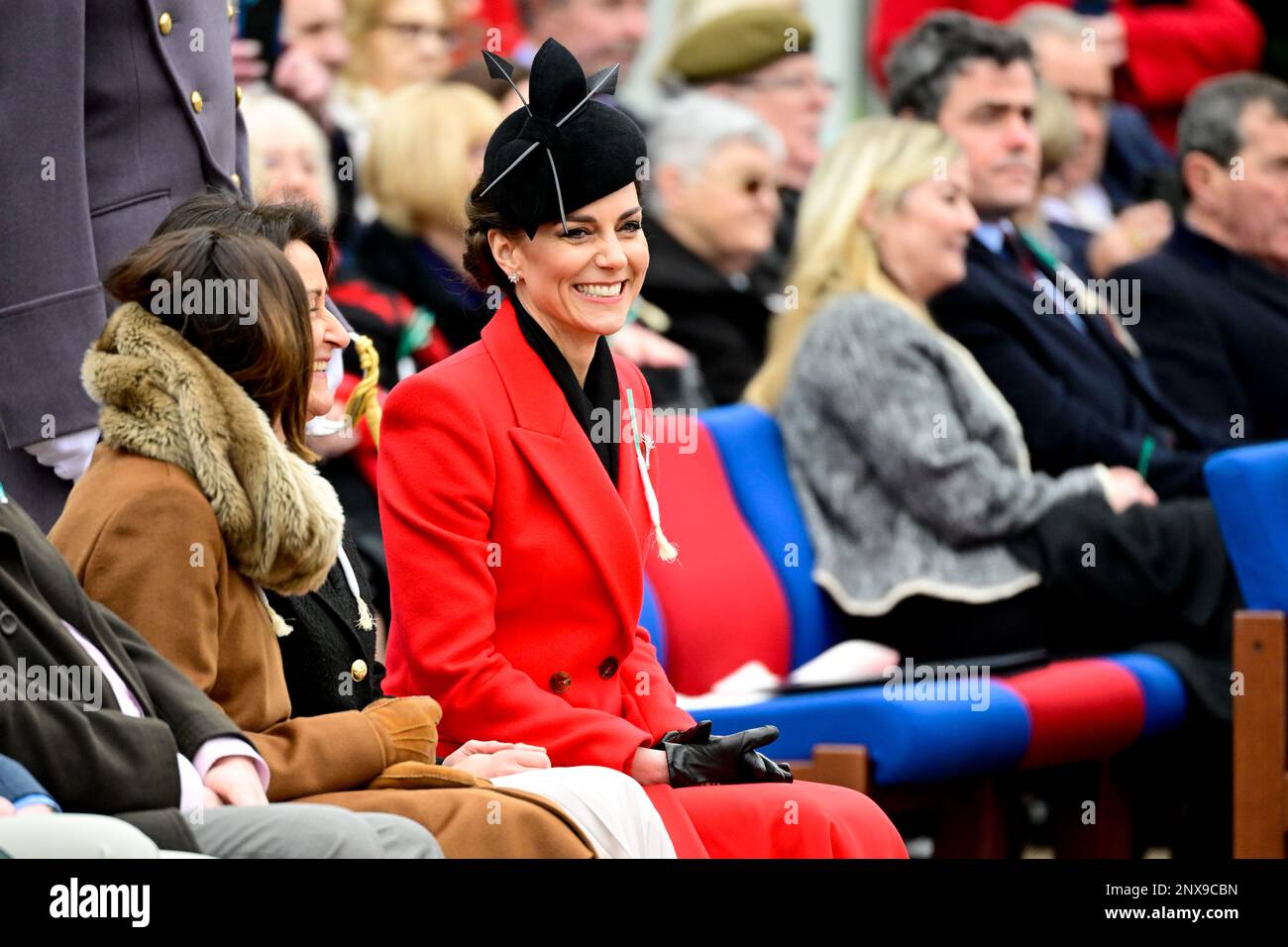 Windsor, UK, 01/03/2023, Catherine, Kate Middleton, Princess of Wales ...