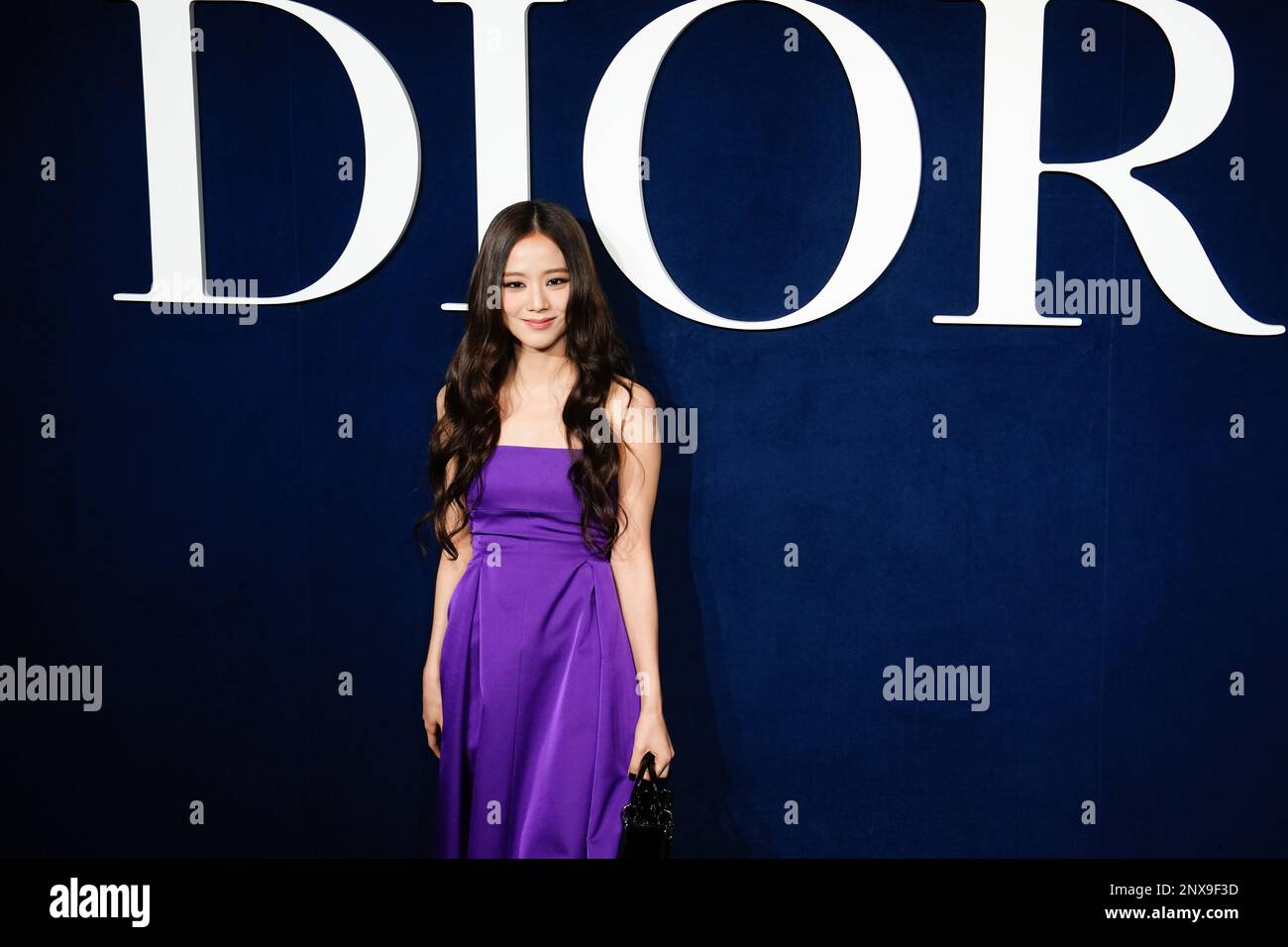 Jisoo poses before the Christian Dior Fall/Winter 2023-2024 ready-to ...