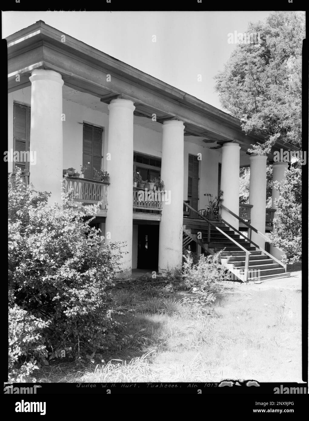 Judge W.H. Hurt house & office, Tuskegee vic., Macon County, Alabama ...