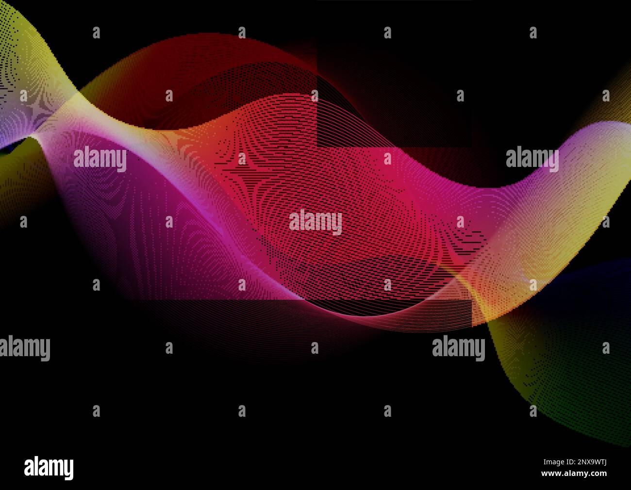 Abstract Design Background With Colourful Flowing Lines Design Stock Vector Image And Art Alamy