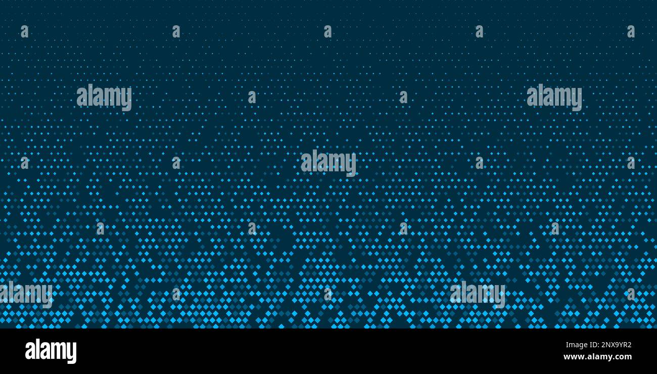 Abstract banner with a modern pixel design Stock Vector Image & Art - Alamy