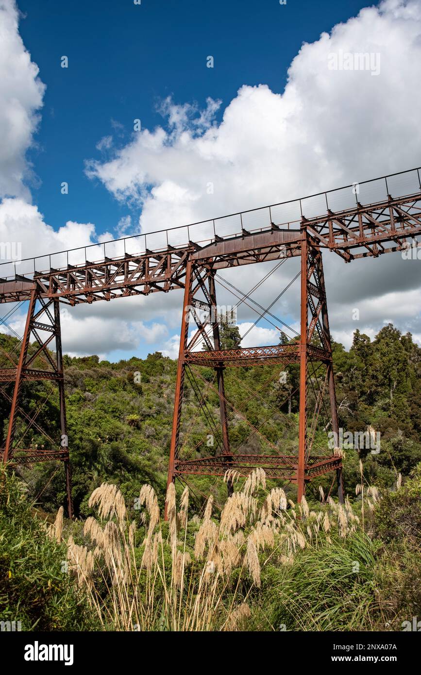 Rail trail, Oamaru, North Island, New Zealand Stock Photo - Alamy