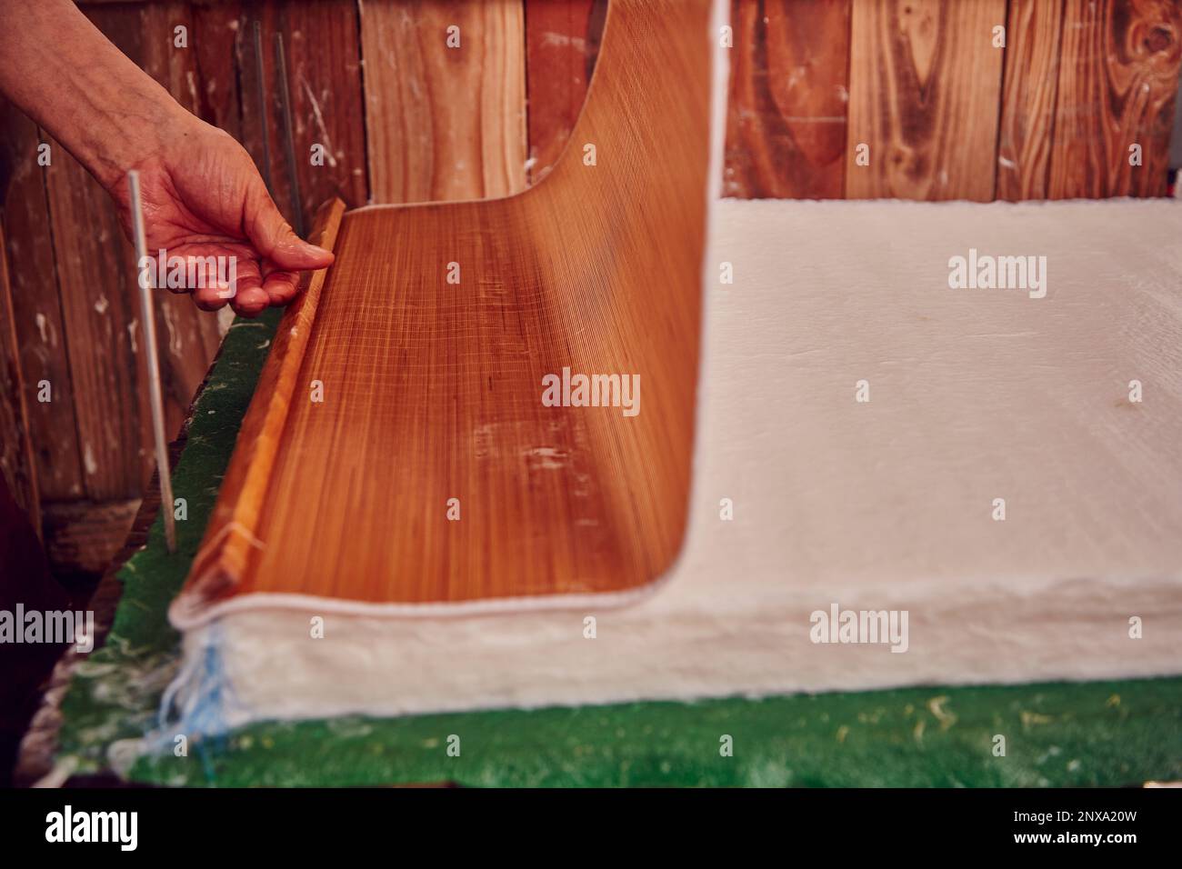 Hanji, traditional Korean paper, paper doll handmade from mulberry ...