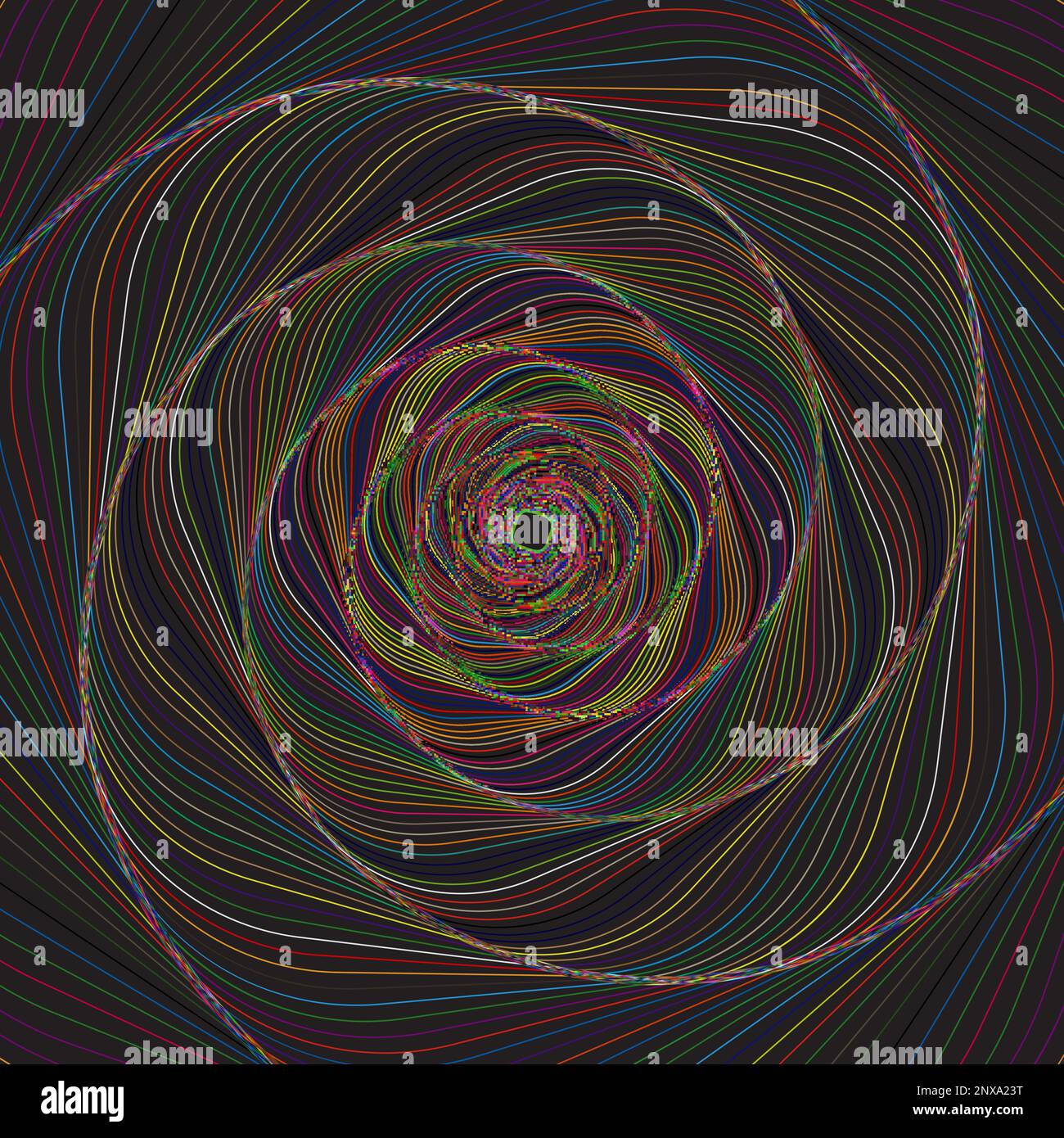 Abstract background with an optical illusion design Stock Vector Image ...
