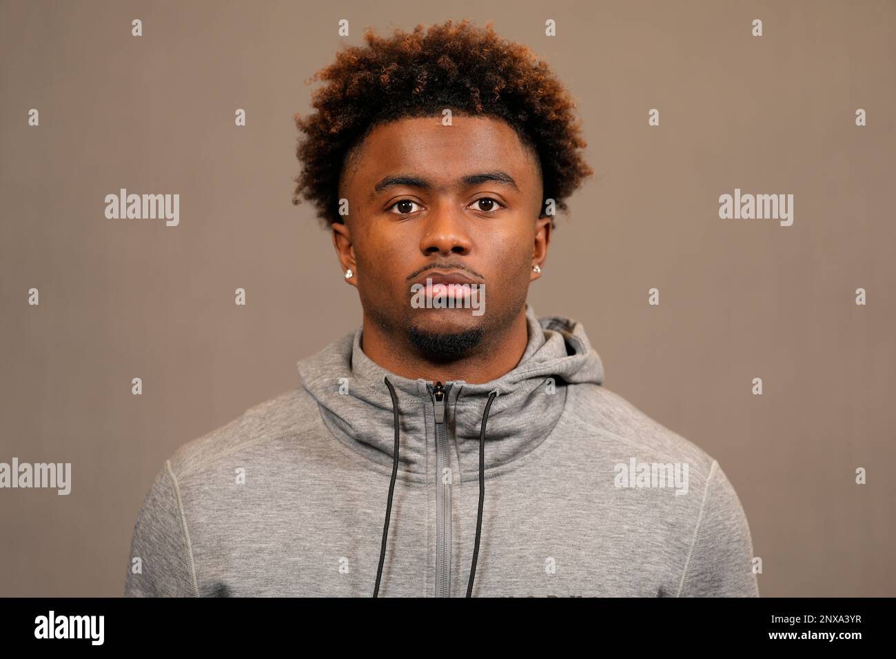 Stanford defensive back Kyu Blu Kelly poses for a portrait at the NFL ...