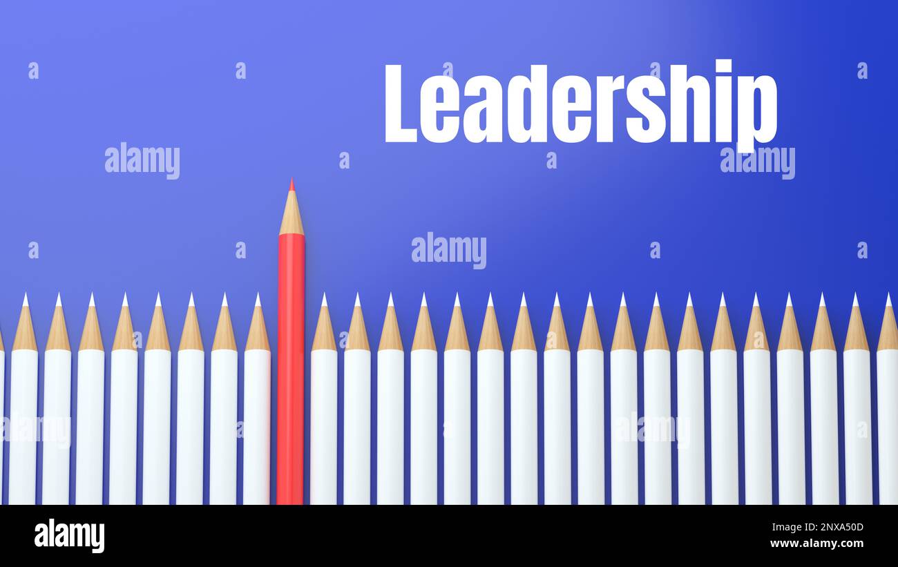 pen and leadership Stock Photo - Alamy
