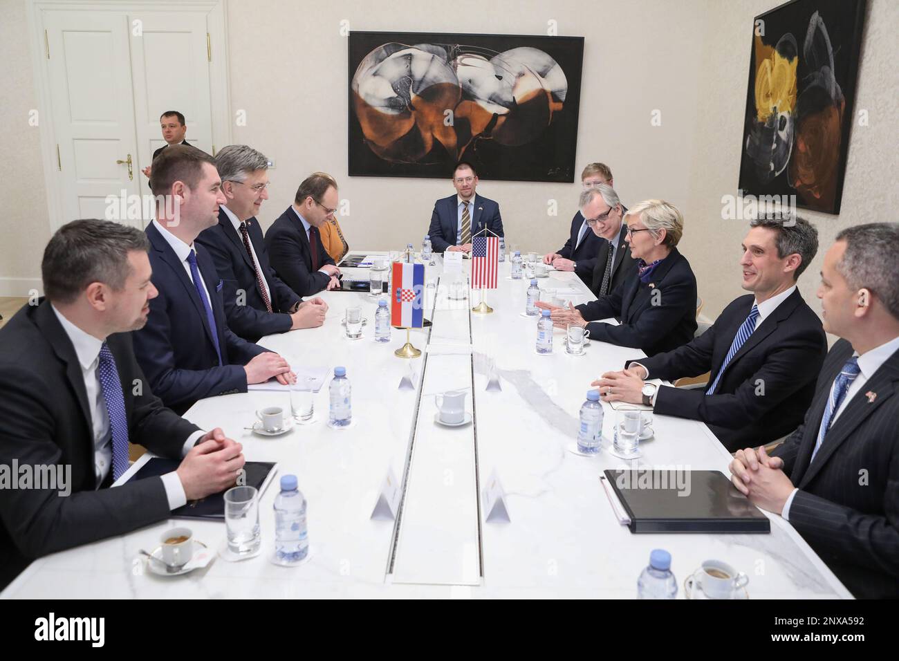 Prime Minister of Croatia Andrej Plenkovic meets with U.S. Energy ...