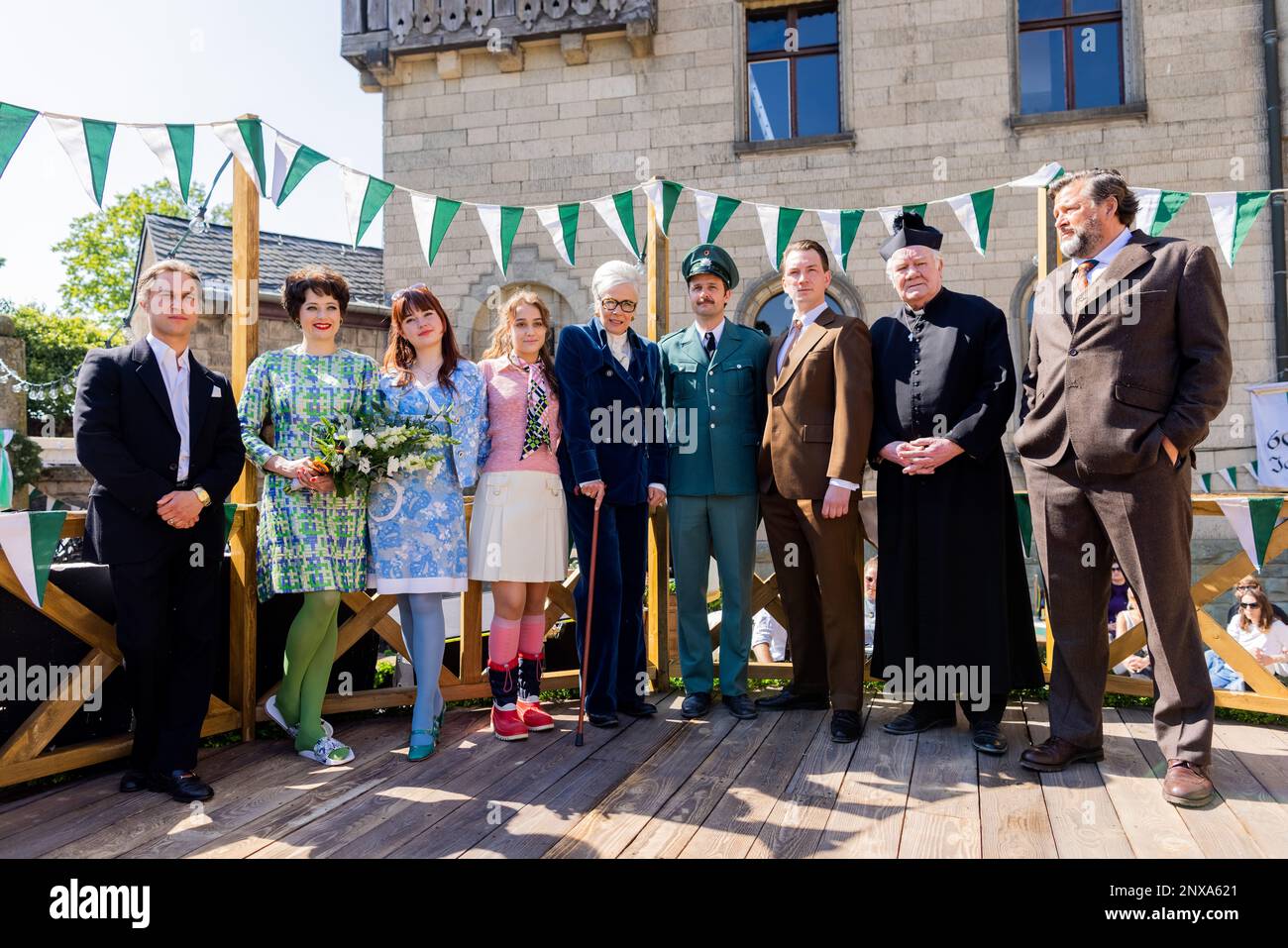 28 April 2022, North Rhine-Westphalia, Hülchrath: EXCLUSIVE - Actors ...