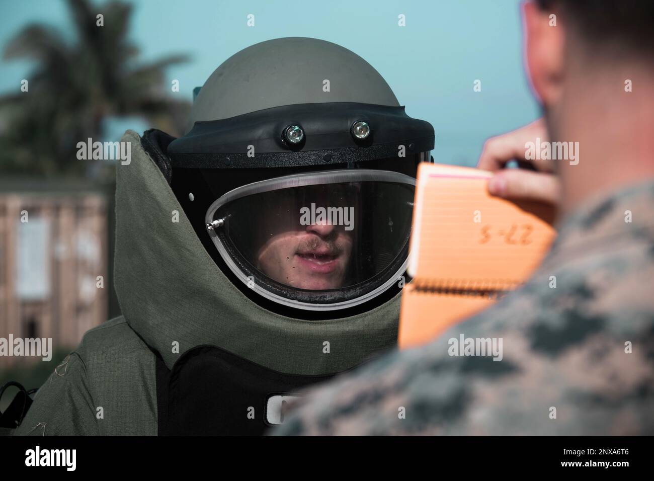 U.S. Marine Corps Cpl. Triston Gilpin, communications and navigation ...