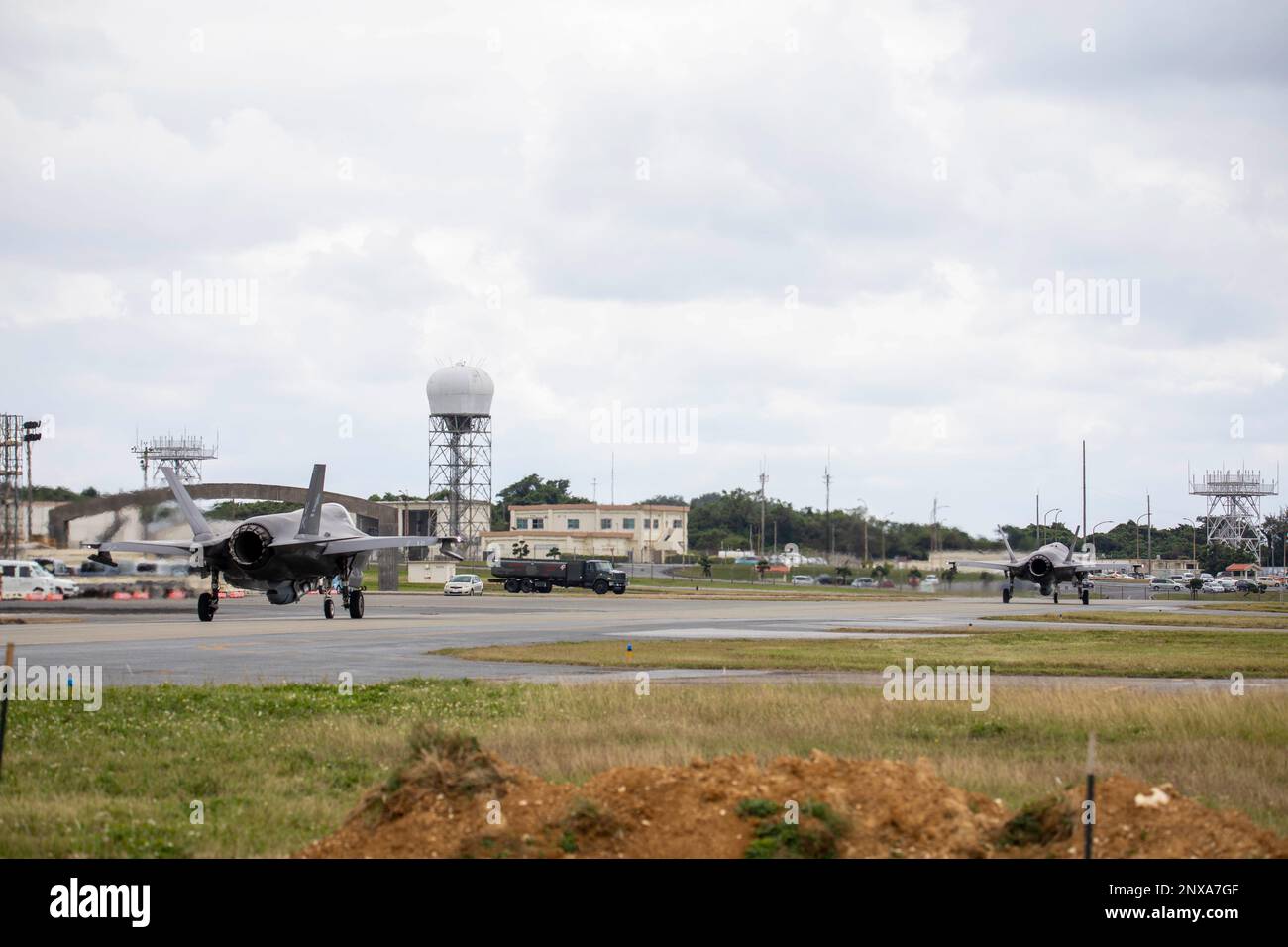 U.S. Marine Corps F-35B Lightning II aircraft with Marine Fighter ...