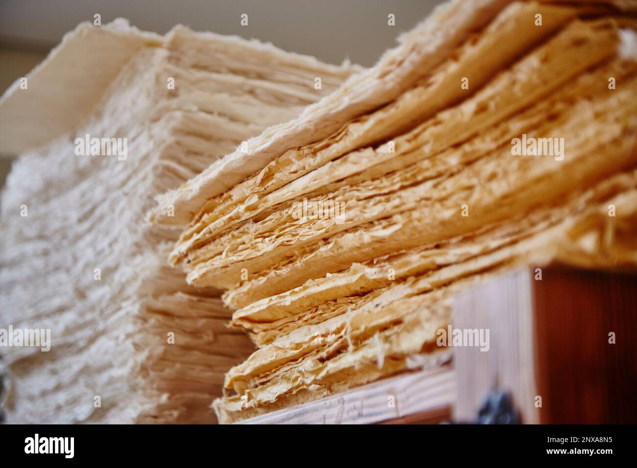 Hanji, traditional Korean paper, paper doll handmade from mulberry ...