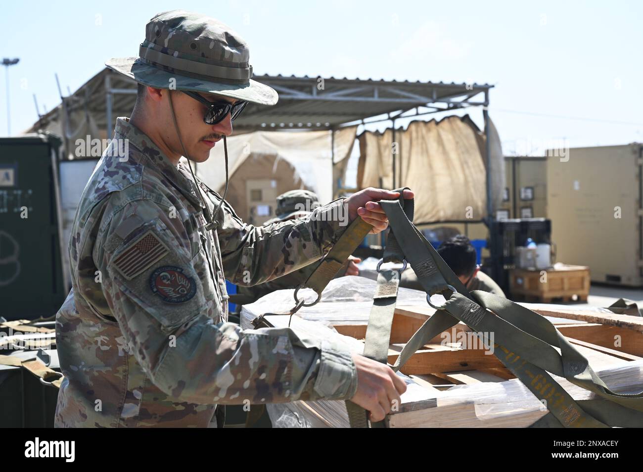 U.S. Air Force Senior Airman Ryan Abernathy, Materiel Management ...