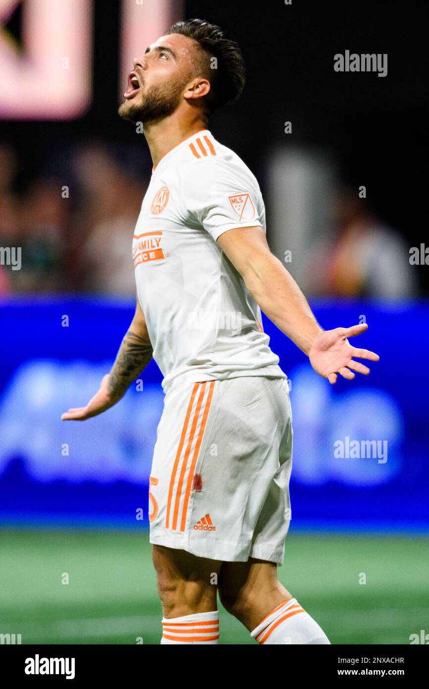 Atlanta United forward Hector Villalba (15) during the MLS soccer game ...