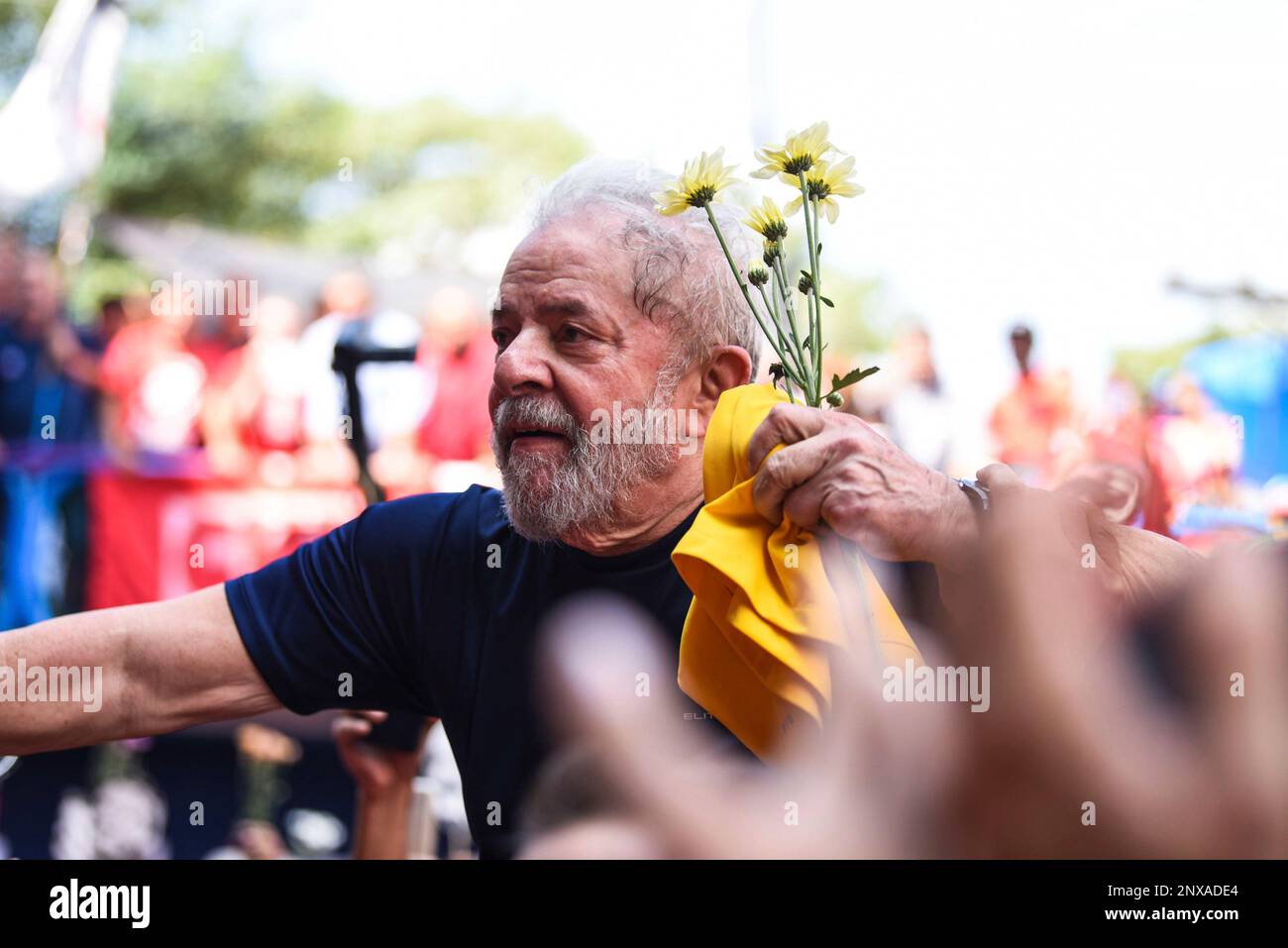 SP - Sao Paulo - 07/04/2018 - Lula attends Mass for Marisa - Former ...