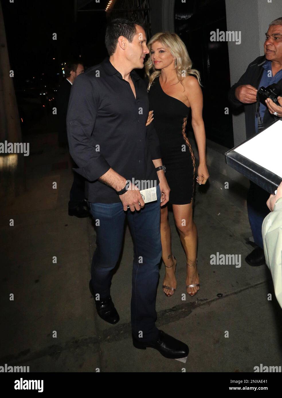 Photo by: gotpap/STAR MAX/IPx 2018 4/6/18 Donna D'Errico and Donald ...