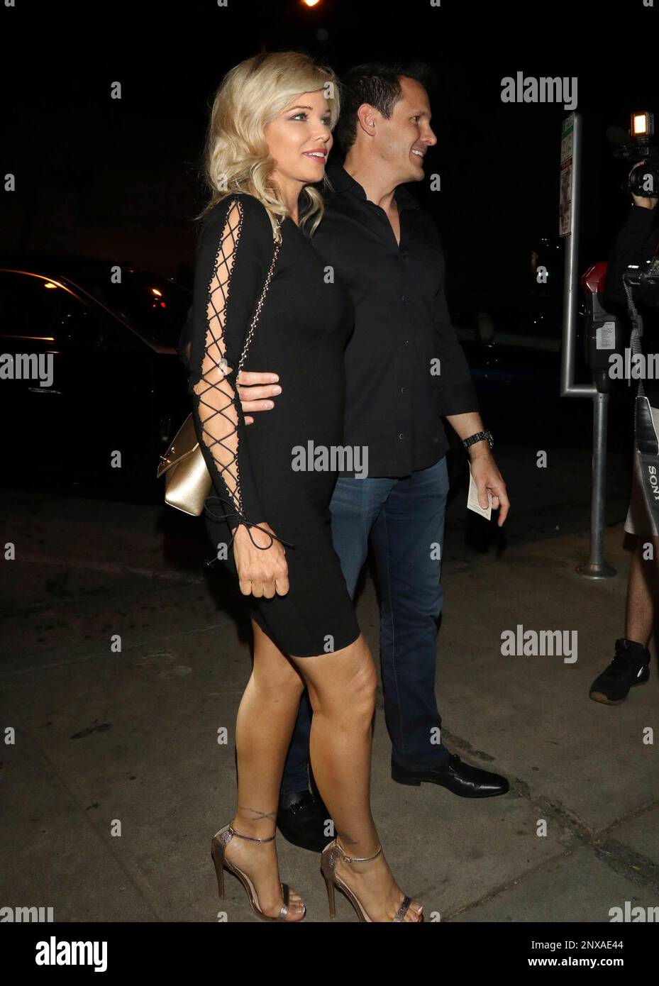 Photo by: gotpap/STAR MAX/IPx 2018 4/6/18 Donna D'Errico and Donald ...
