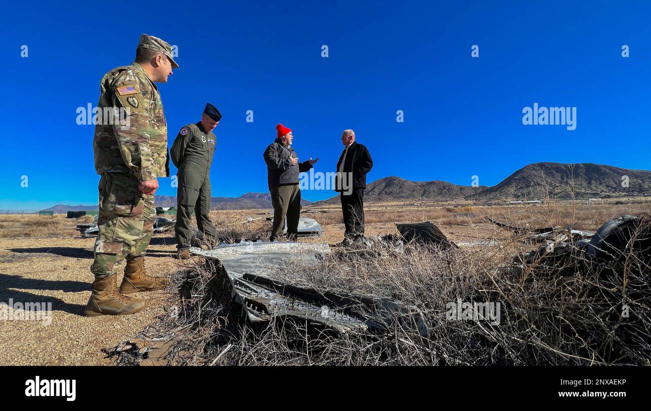 Mr. David Parker, Chief of Staff, and Col. Luis Rivero, U.S. Army ...