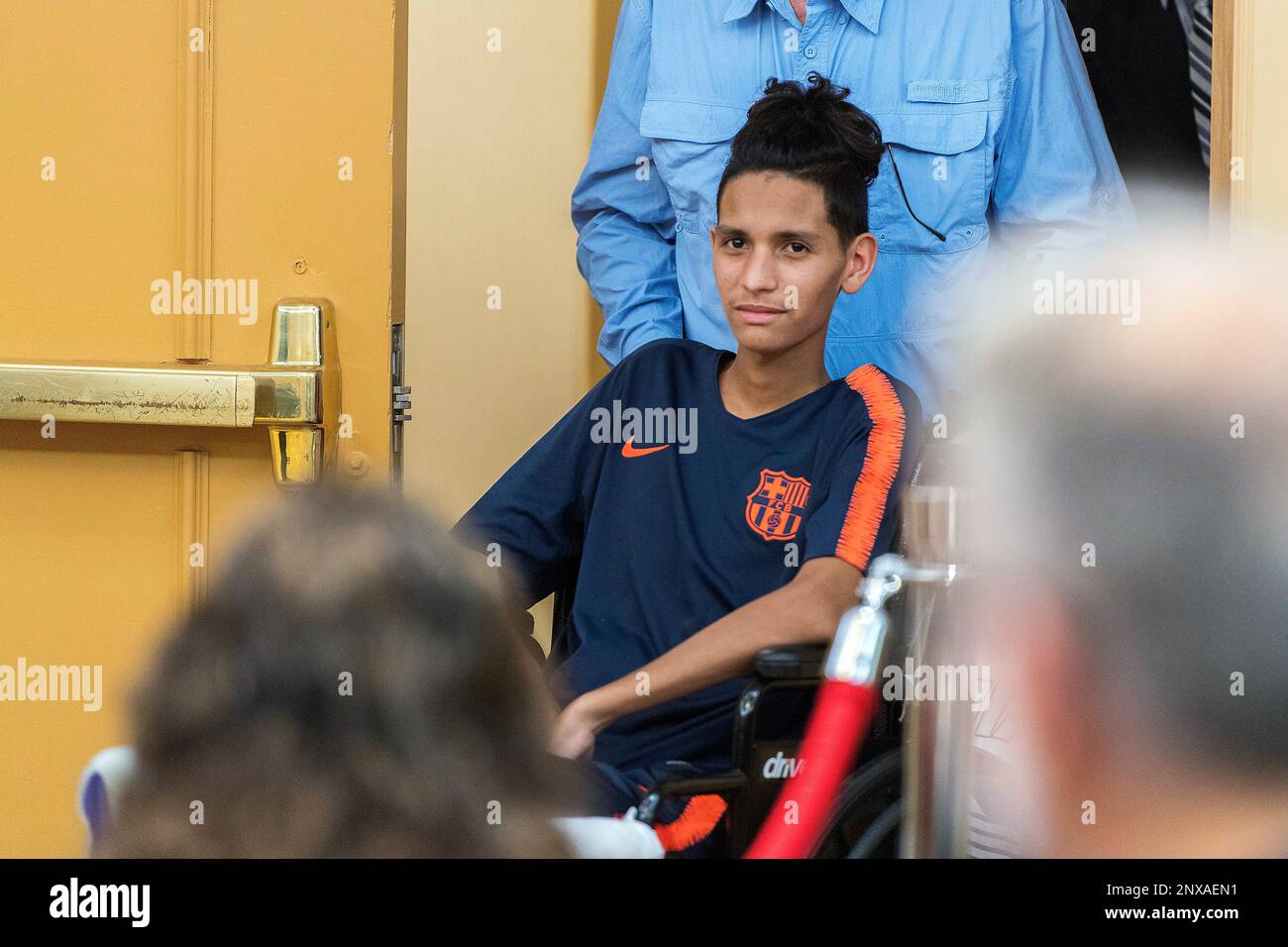 Anthony Borges, who was shot multiple times on Feb. 14 in the Marjory ...