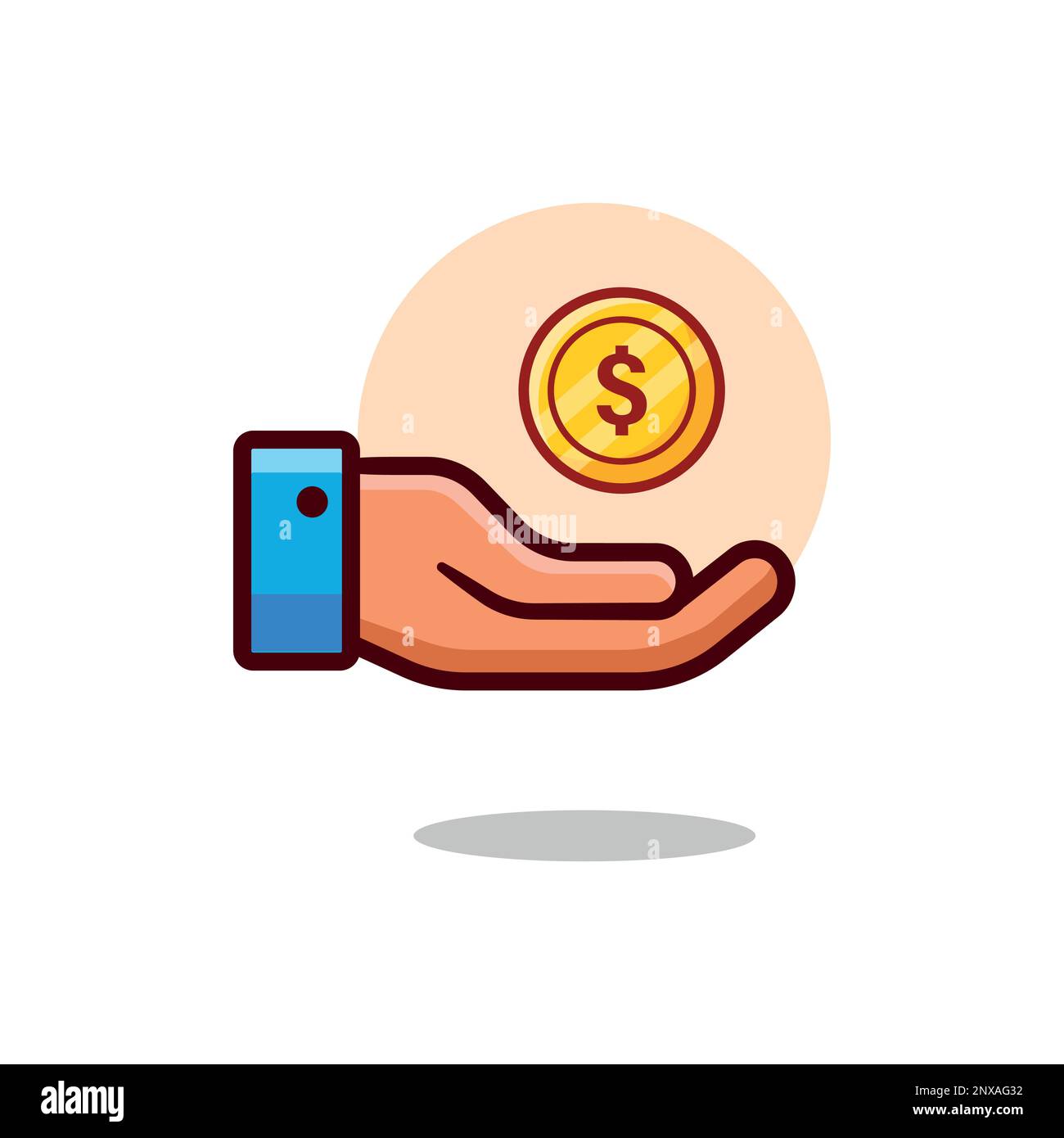 Us coin us currency Stock Vector Images - Alamy