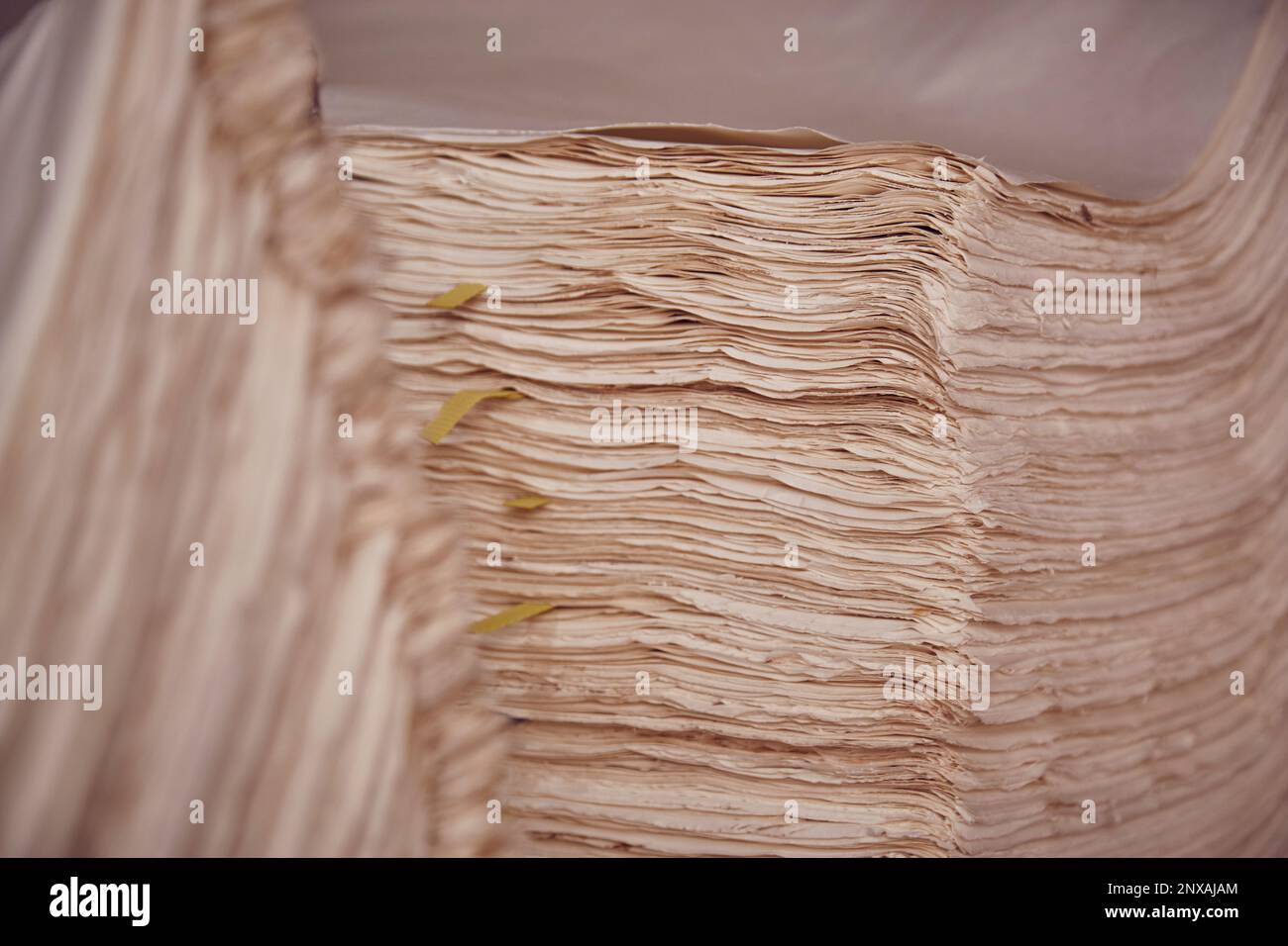 Hanji, traditional Korean paper, paper doll handmade from mulberry ...