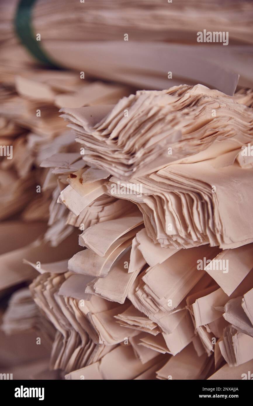 Hanji, traditional Korean paper, paper doll handmade from mulberry ...