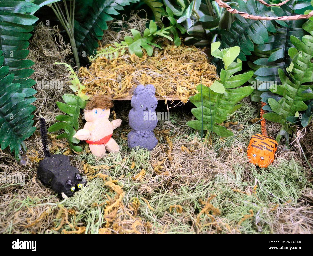 In a March 26, 2018 photo, a scene from Rudyard Kipling's "The Jungle ...