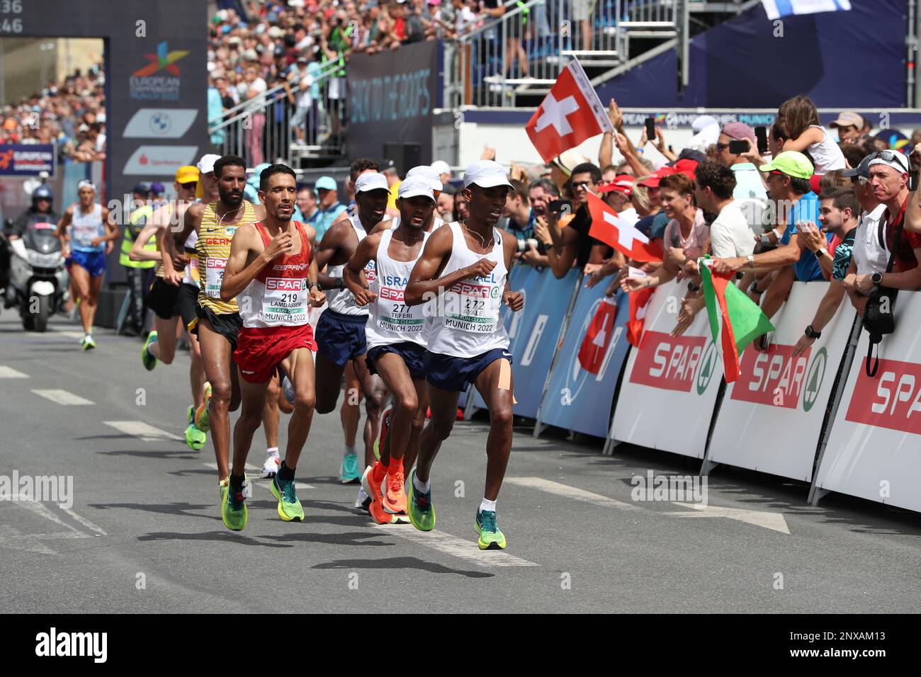 at the Marathon at the European Athletics Championship 2022 Stock Photo ...