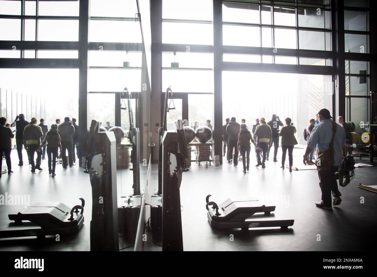 General overall view of the LAFC Performance Center on the campus of ...