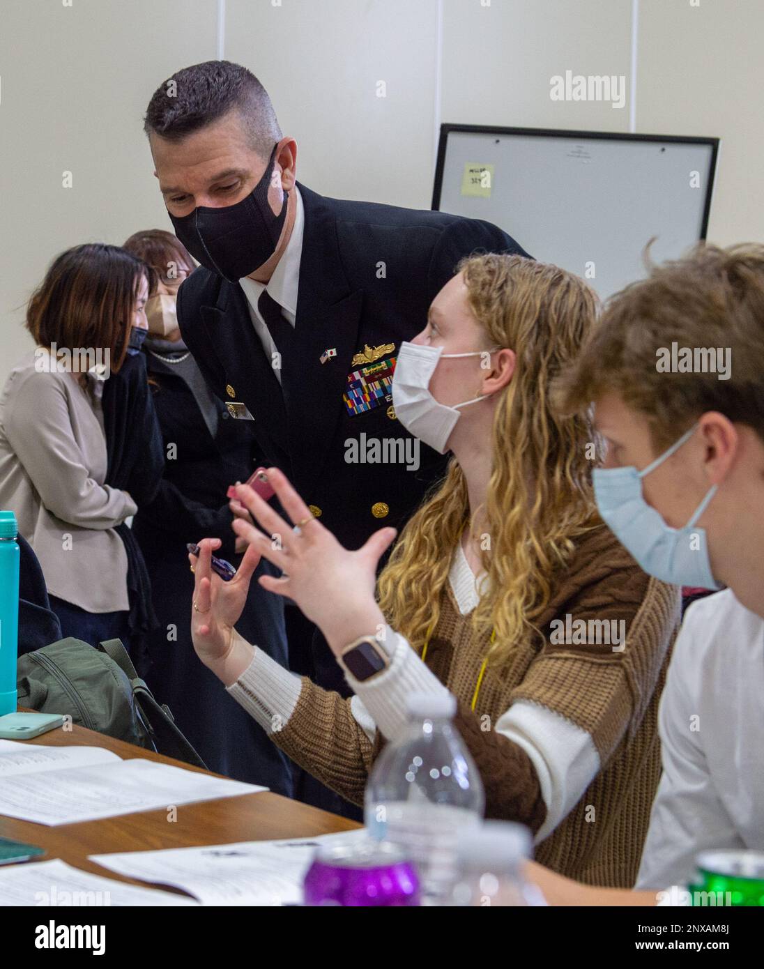 YOKOSUKA, Japan (Feb. 5, 2023) – Capt. Les Sobol, Commander, Fleet ...
