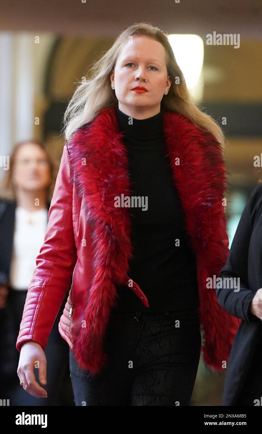 Hamburg, Germany. 01st Mar, 2023. Samia S., victim and joint plaintiff ...