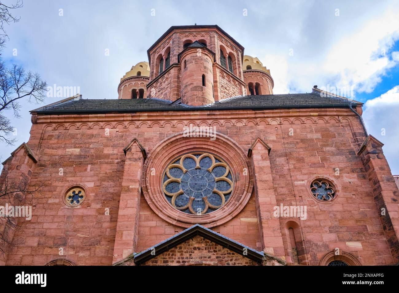 The church of St. Paul in Worms and monastery church of the Worms ...