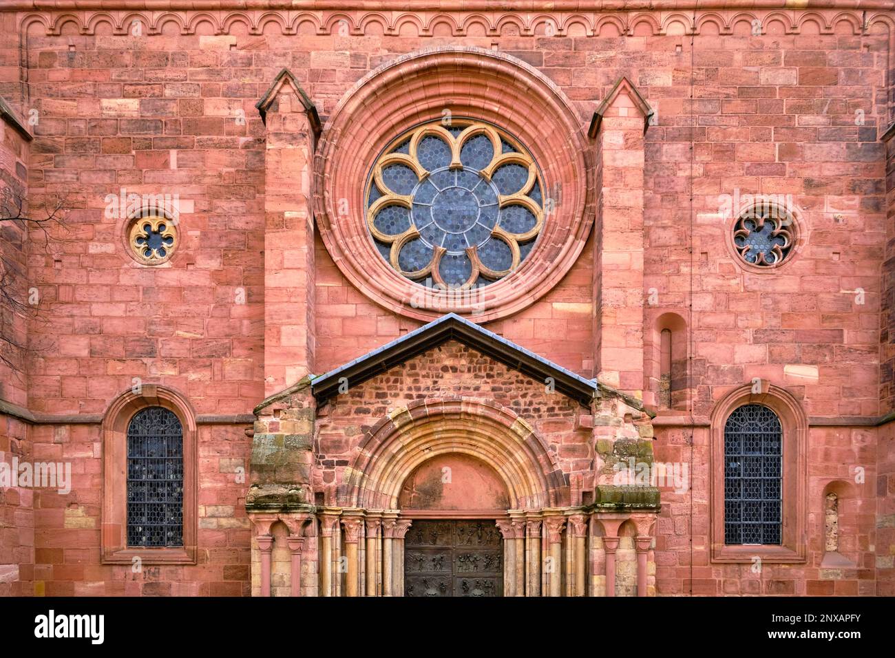 The church of St. Paul in Worms and monastery church of the Worms ...