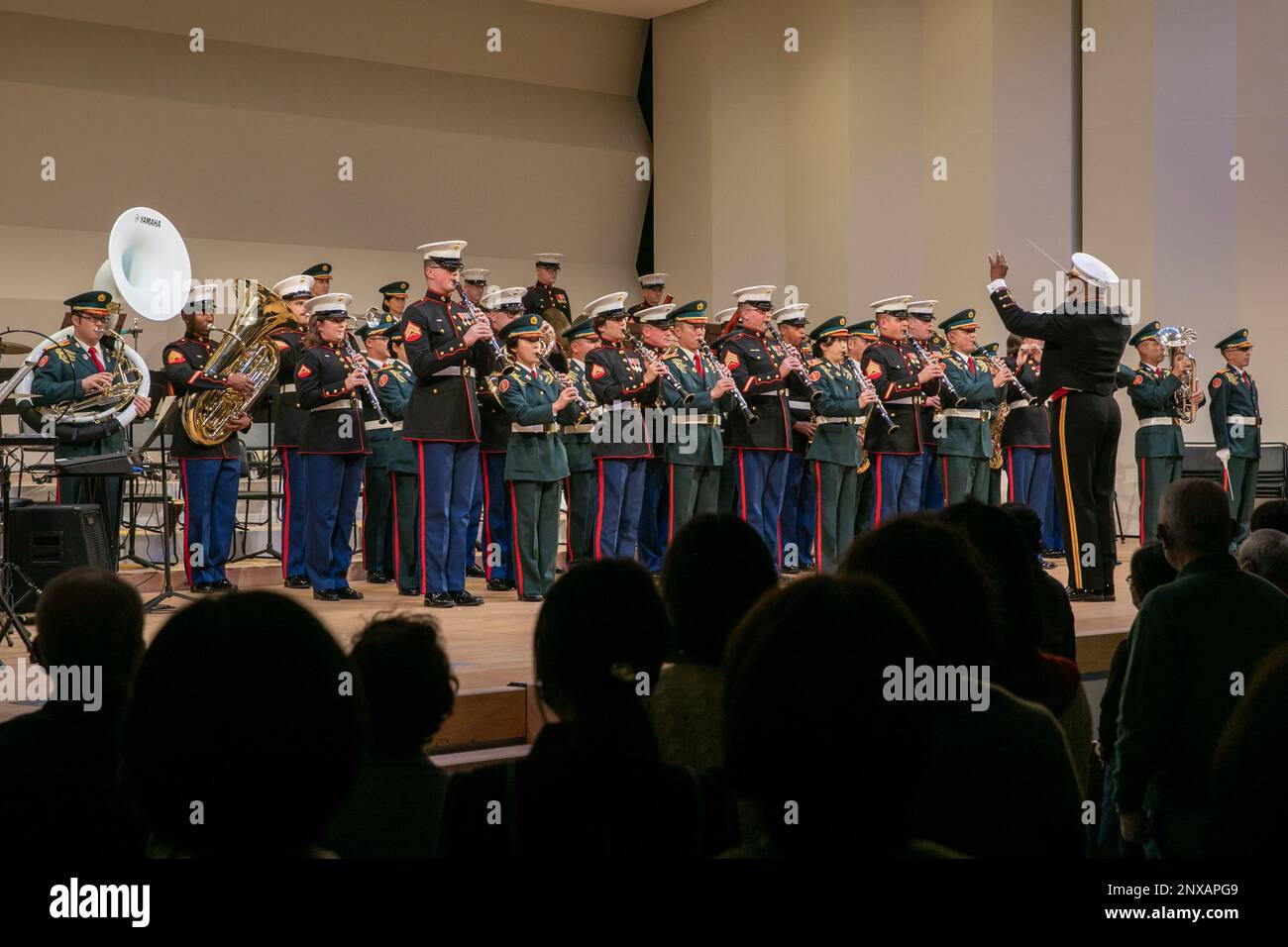 U.S. Marines with the III Marine Expeditionary Force Band and Japan ...