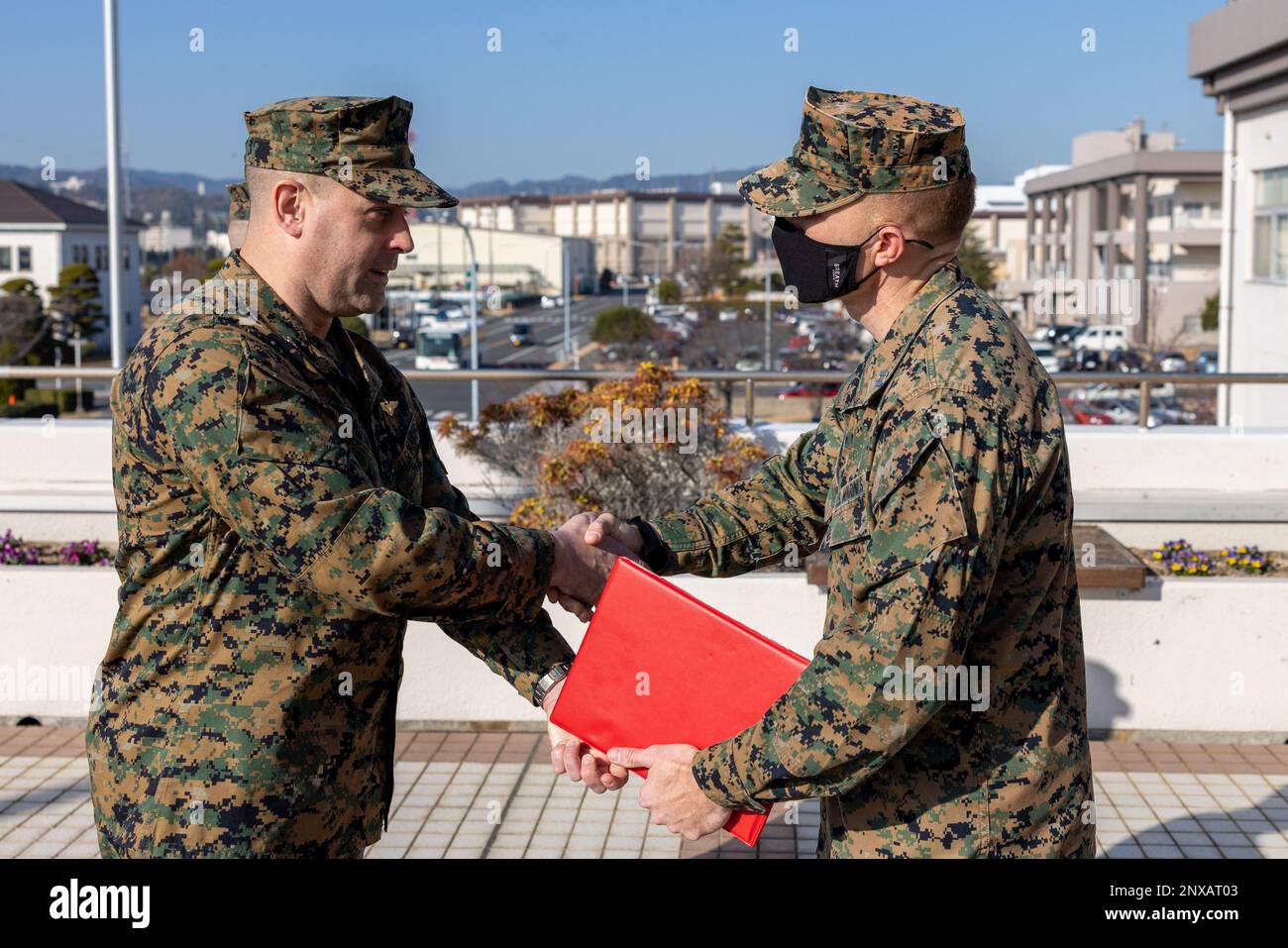 U.S. Marine Corps Col. Richard Rusnok, the Marine Corps Air Station ...