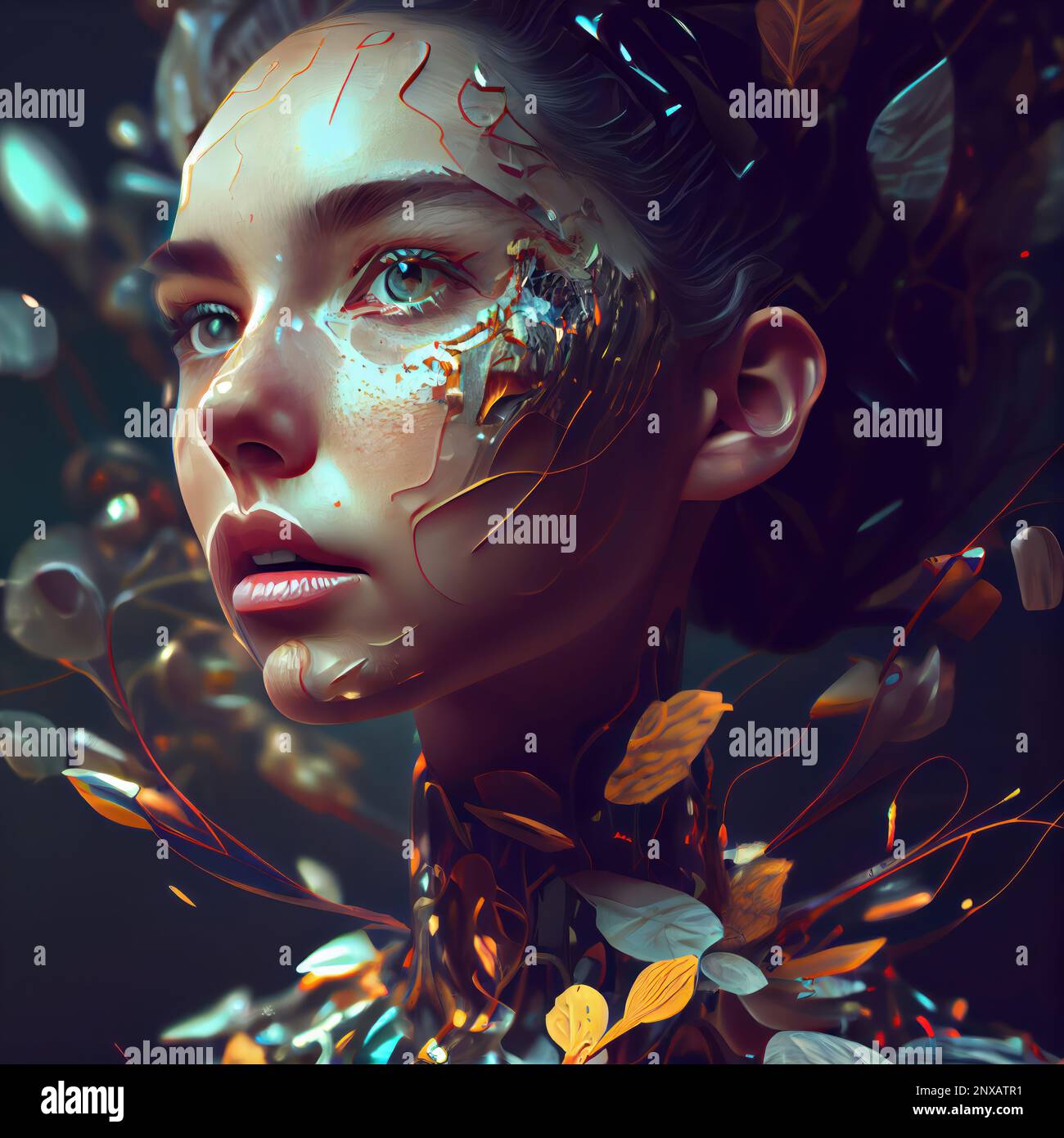 Ai woman hi-res stock photography and images - Alamy