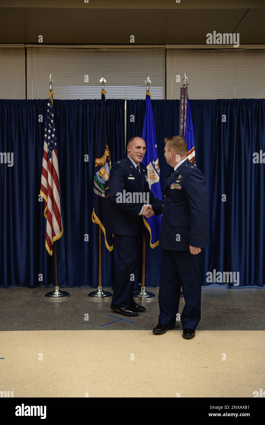 U.S. Air Force Lt. Col. David Sowers, 110th Wing Operations Group ...