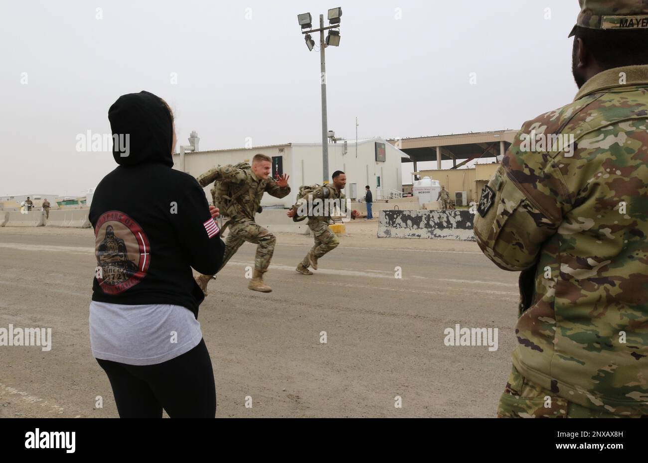 U.S. Soldiers finish the Danish Contingent March, DANCON, at Camp ...
