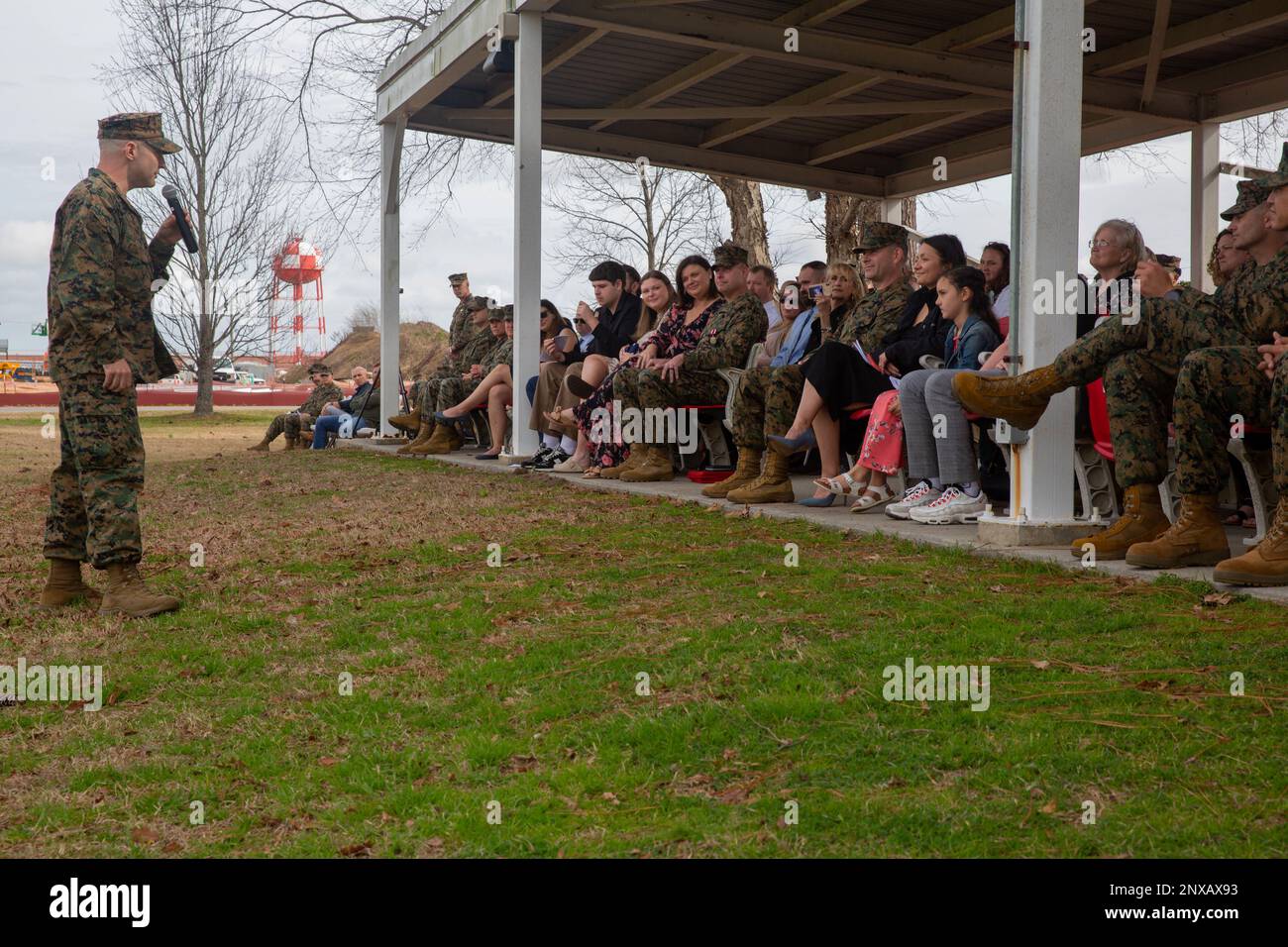 U.S. Marine Corps Lt. Col. Anthony J. Cesaro, commanding officer of ...